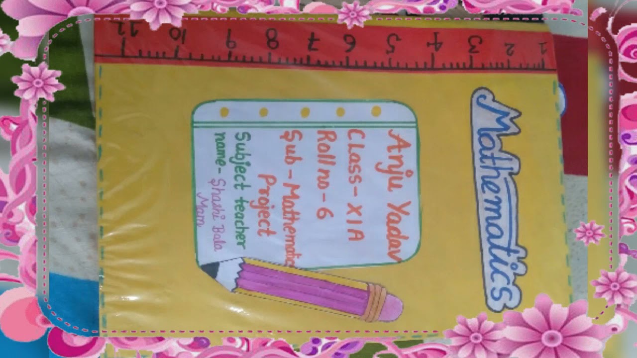 Class 11th maths project - YouTube