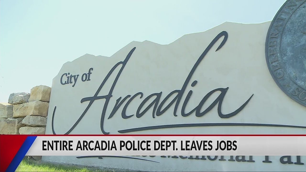 Entire Arcadia Police Department leaves duty for other opportunities ...