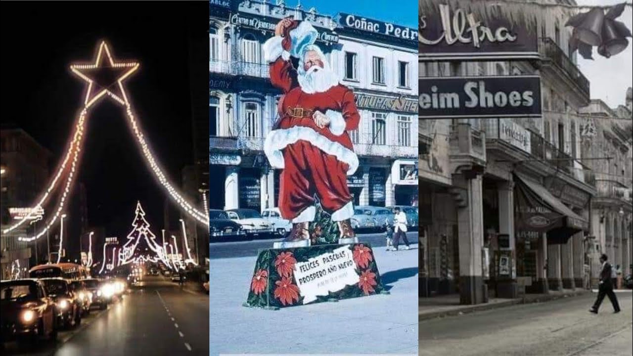 la última navidad en cuba ¿nieve en la habana?¿como era la navidad ...