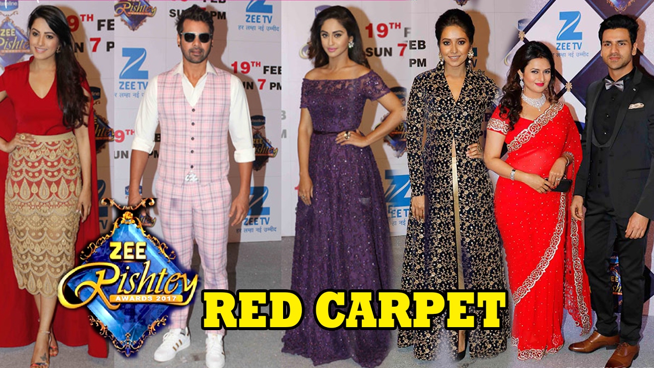 Zee Rishtey Awards 2017 Full Show - Red Carpet | Top TV Stars in ...