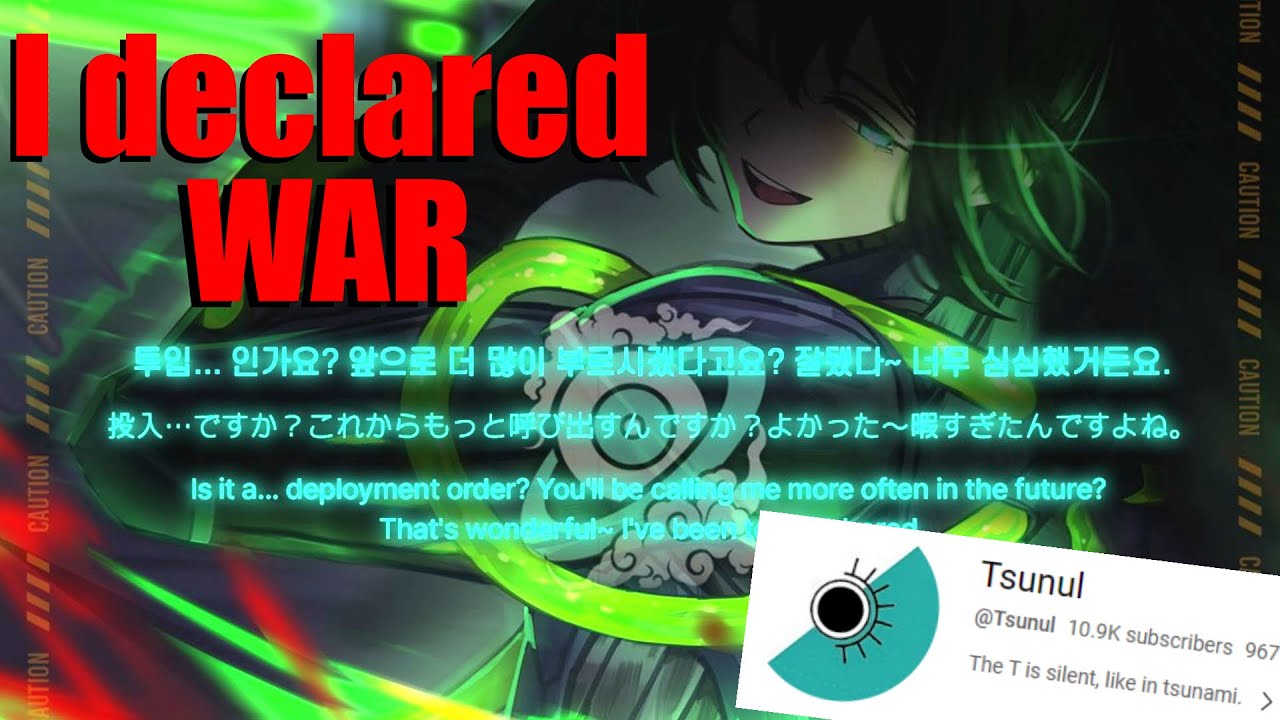 So about the new Hong Lu Identity... (I declared war on @Tsunul ...