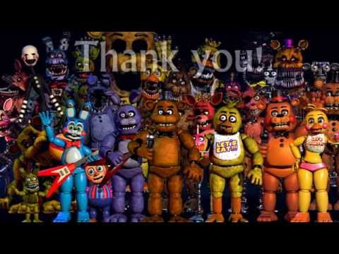 TOP 5 SCARIEST ANIMATRONICS FROM FNAF - YouTube