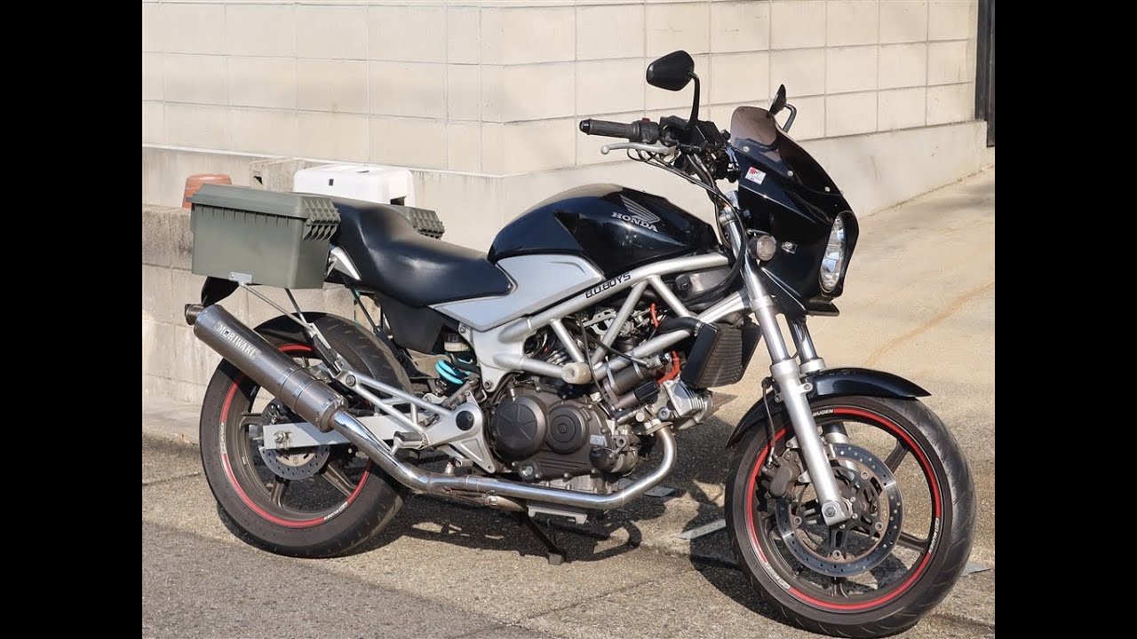 HONDA VTR250 Fi MC33 Engine start MORIWAKI Muffler #エンジン始動 #マフラーサウンド ...