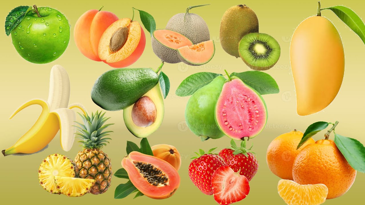 Fruits !! Fruits Vocabulary For Kids | Common Fruits Names | Fruits Vocabulary | Fruits Name # ...