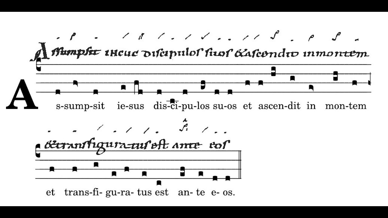 Assumpsit Jesus, Antiphon - YouTube