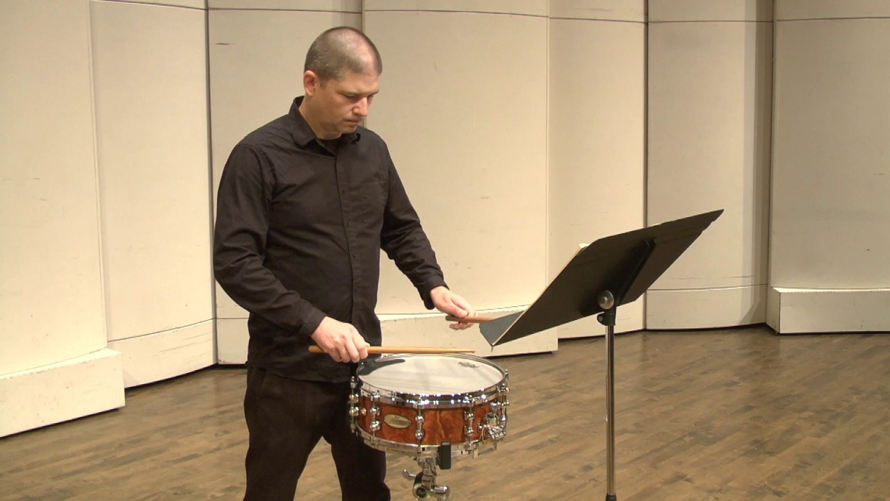 Louisiana All-State Etude for Snare Drum: Set III - YouTube