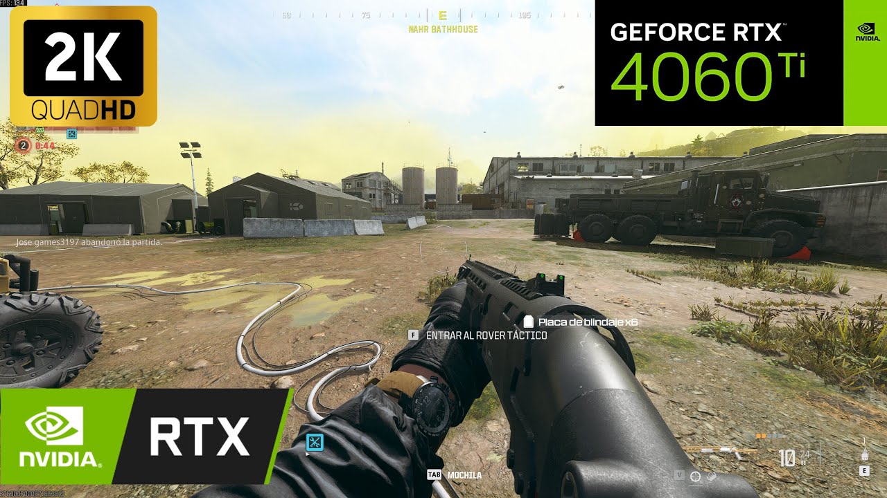 👉 Call of Duty WARZONE 3 🔥 RTX 4060 TI 8G ( 2K Ultra Graphics RTX ON ...