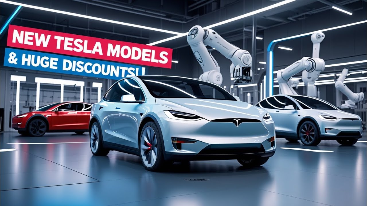 NEW Tesla Models & HUGE Discounts for 2025! 🚗💰 (Model Y Refresh ...