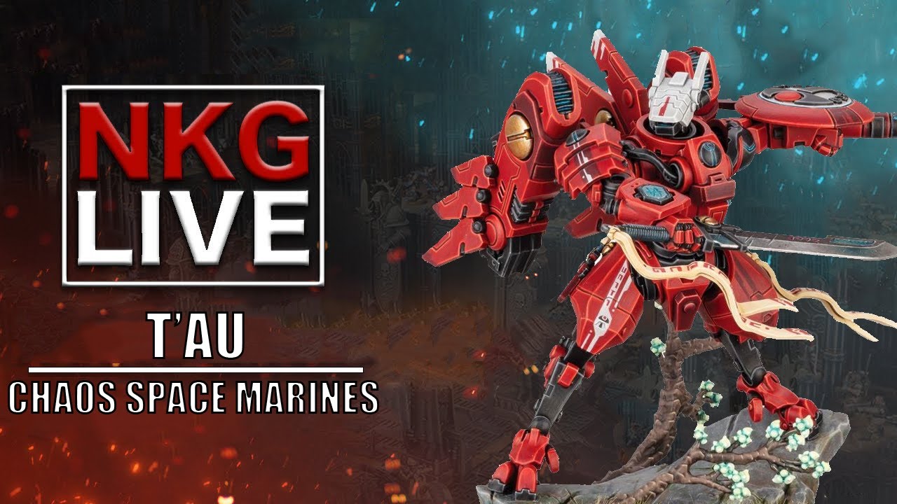 Mont'ka VS Chaos Cult - Warhammer 40K Battle Report | NKG Live - YouTube