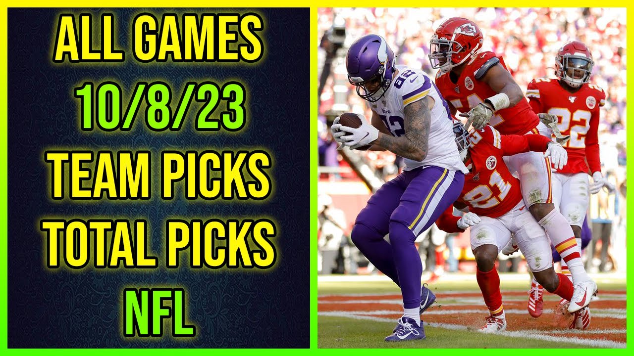Free NFL Picks Today NFL Betting Picks 10/8/23 Week 5 NFL Predictions ...