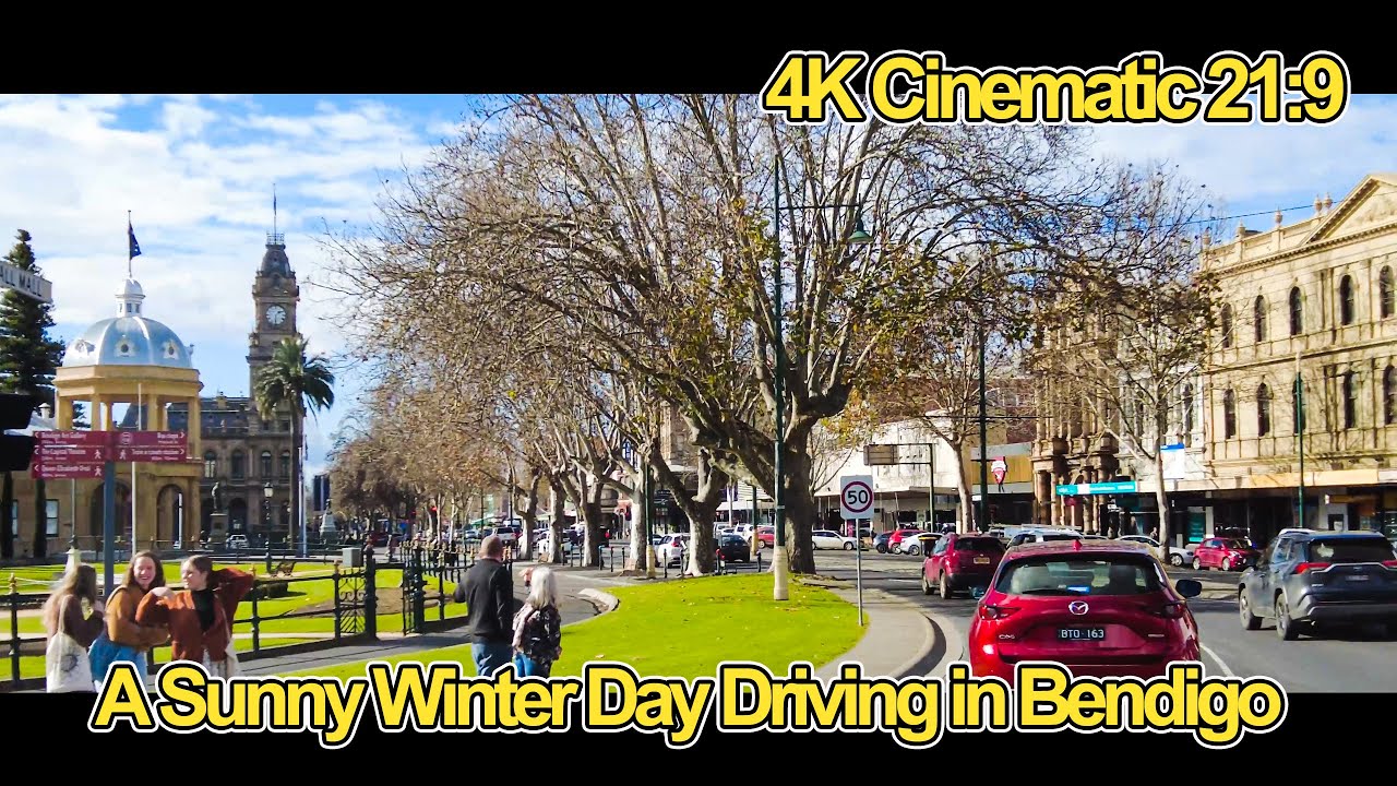 Wandering Driving in Bendigo the fourth populous city in Victoria ...
