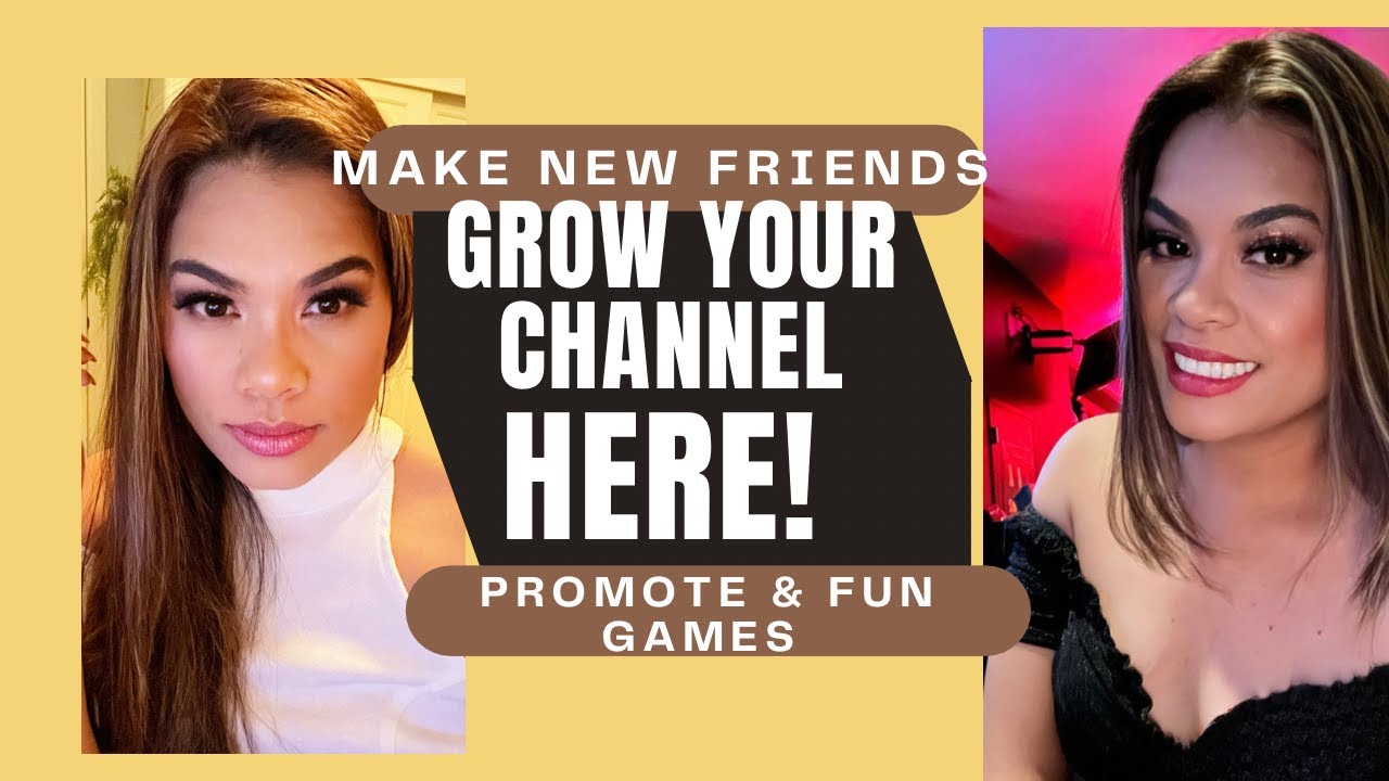 JOIN US ON FUN GAMES, PROMOTE AND GROW YOUR CHANNEL HERE - YouTube