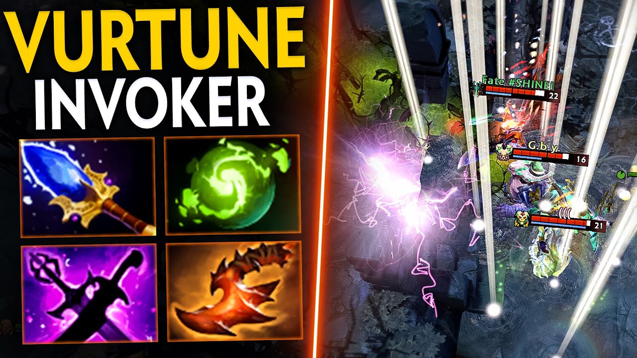 THE ART OF THE CATACLYSM | EPIC VURTUNE INVOKER REFRESHER COMBO | Dota ...