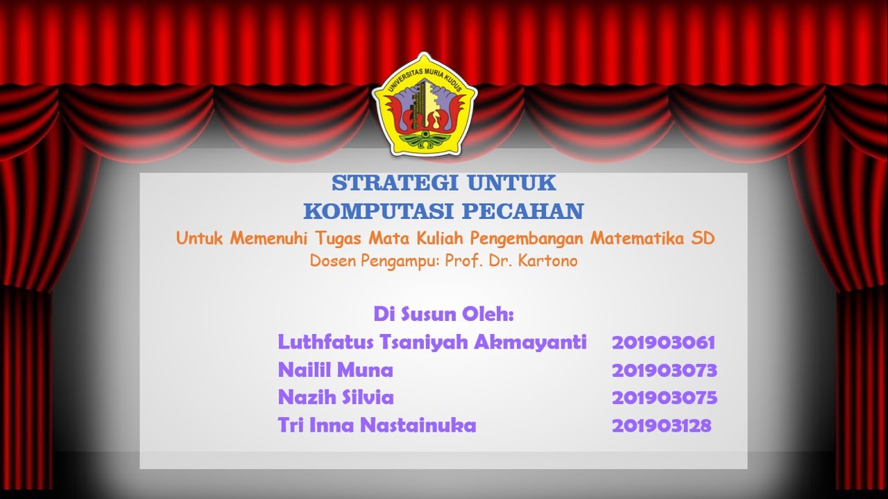 Developing Strategies for Fraction Computation - YouTube