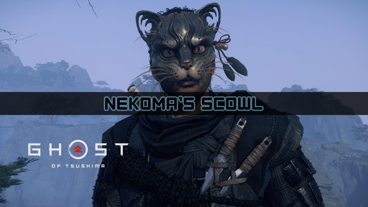 Nekoma's Scowl Mask (Barrier Cove) [Ghost of Tsushima Iki Island ...