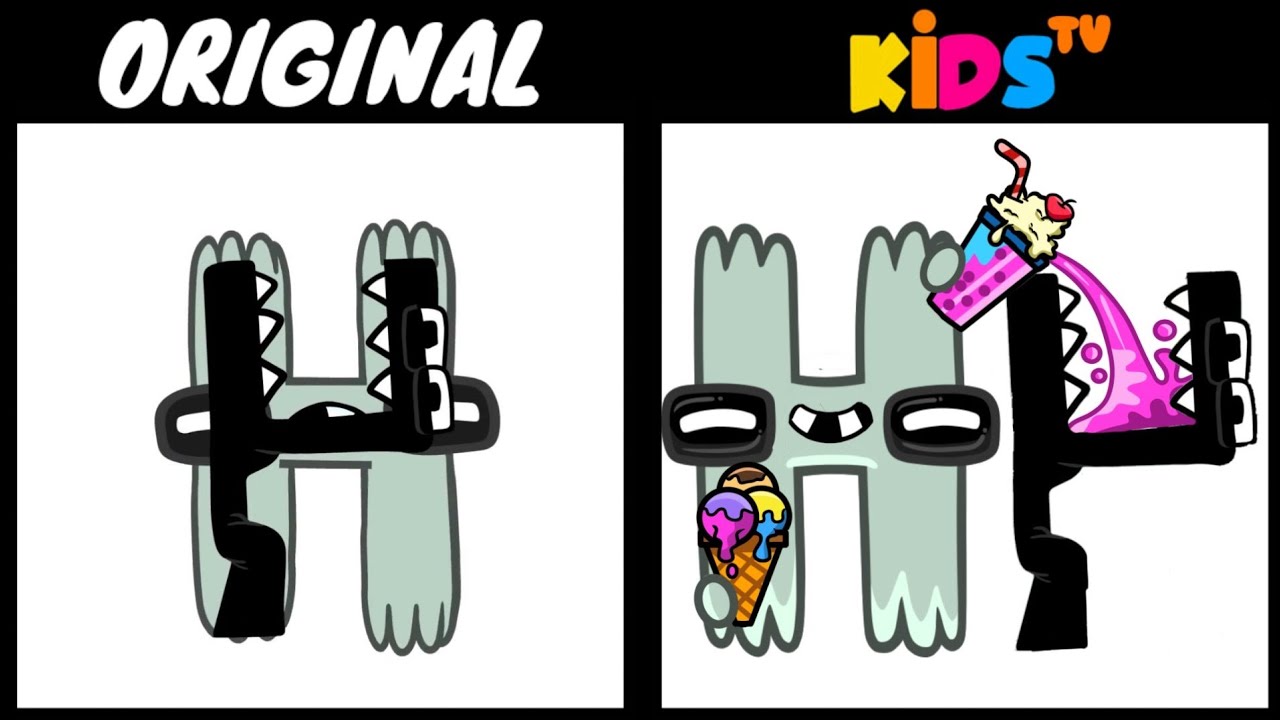 Alphabet lore Ice cream (Compilation) - YouTube