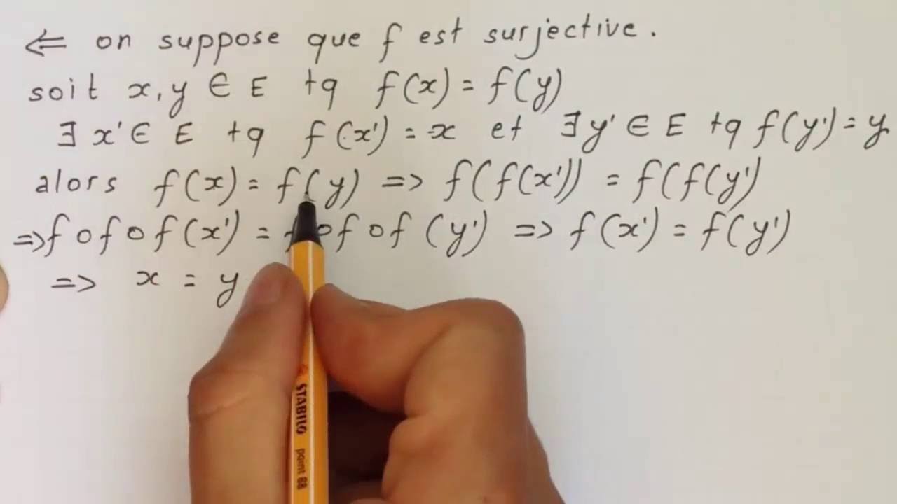 Algébre 1 : les applications : exercice 4 (darija) - YouTube