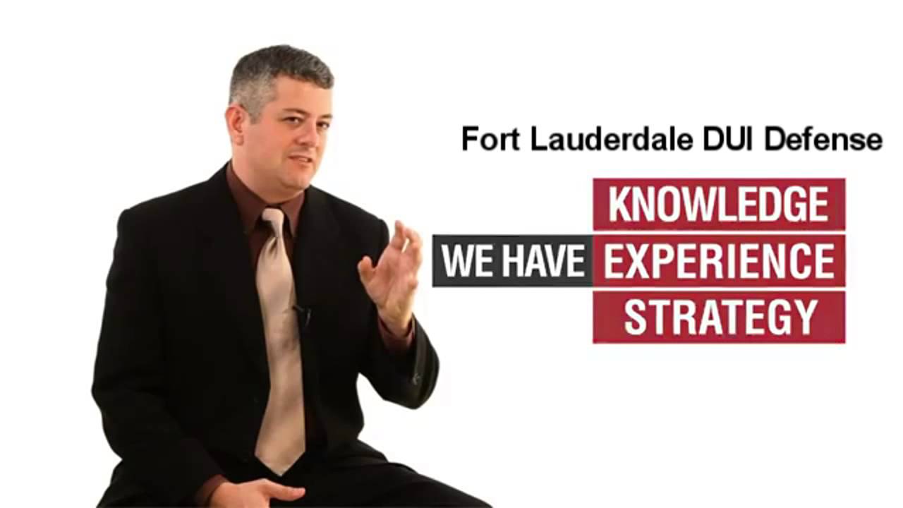 DUI Attorney In Fort Lauderdale -Musca Law - (954) 302-5391 - YouTube