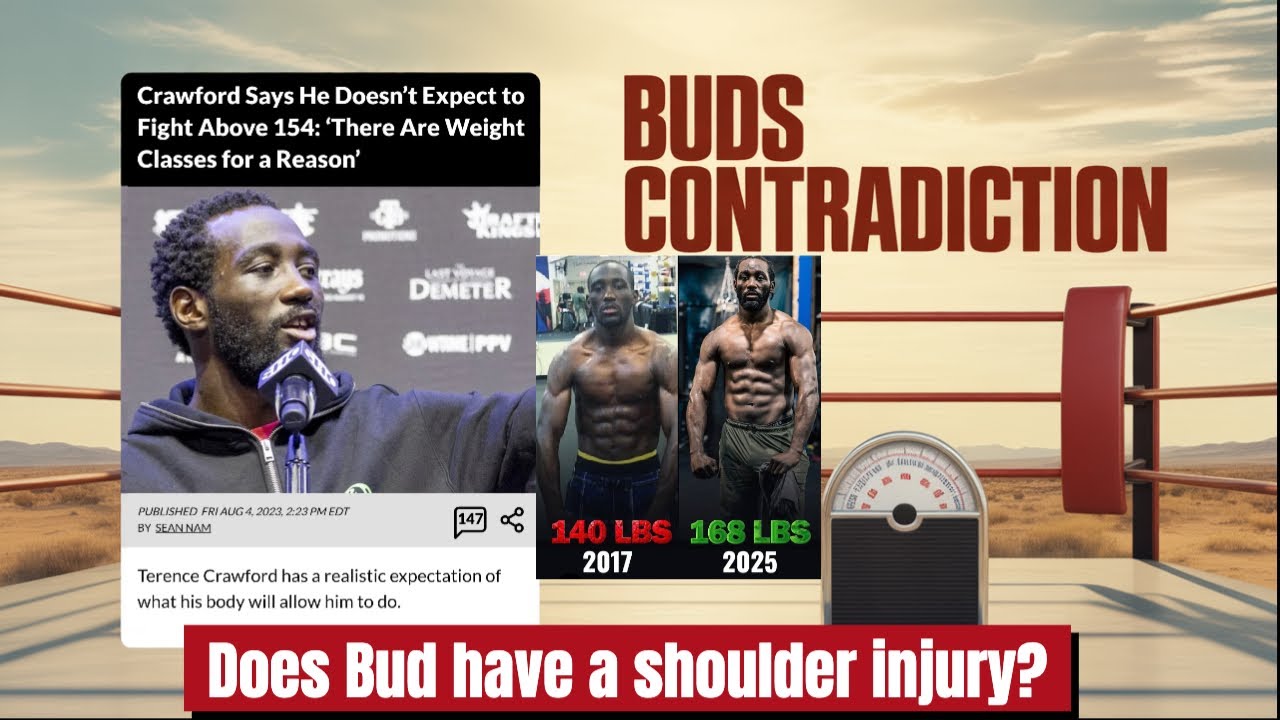 BUD contradicted his own words about weight classes! Money talks! - YouTube