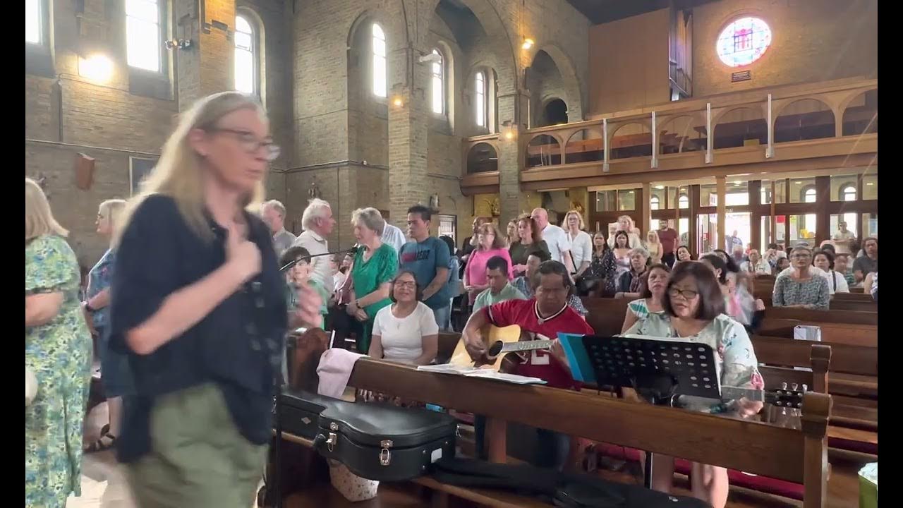 Heart of Jesus Meek and Mild | St. Agnes Choir | - YouTube