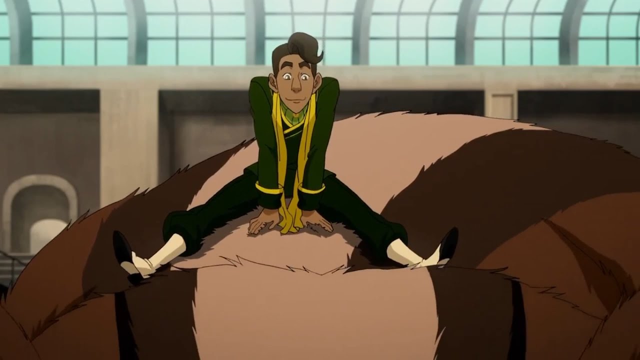 The Legend of Korra: Prince Wu and Pema helps citizens to leave [Full ...