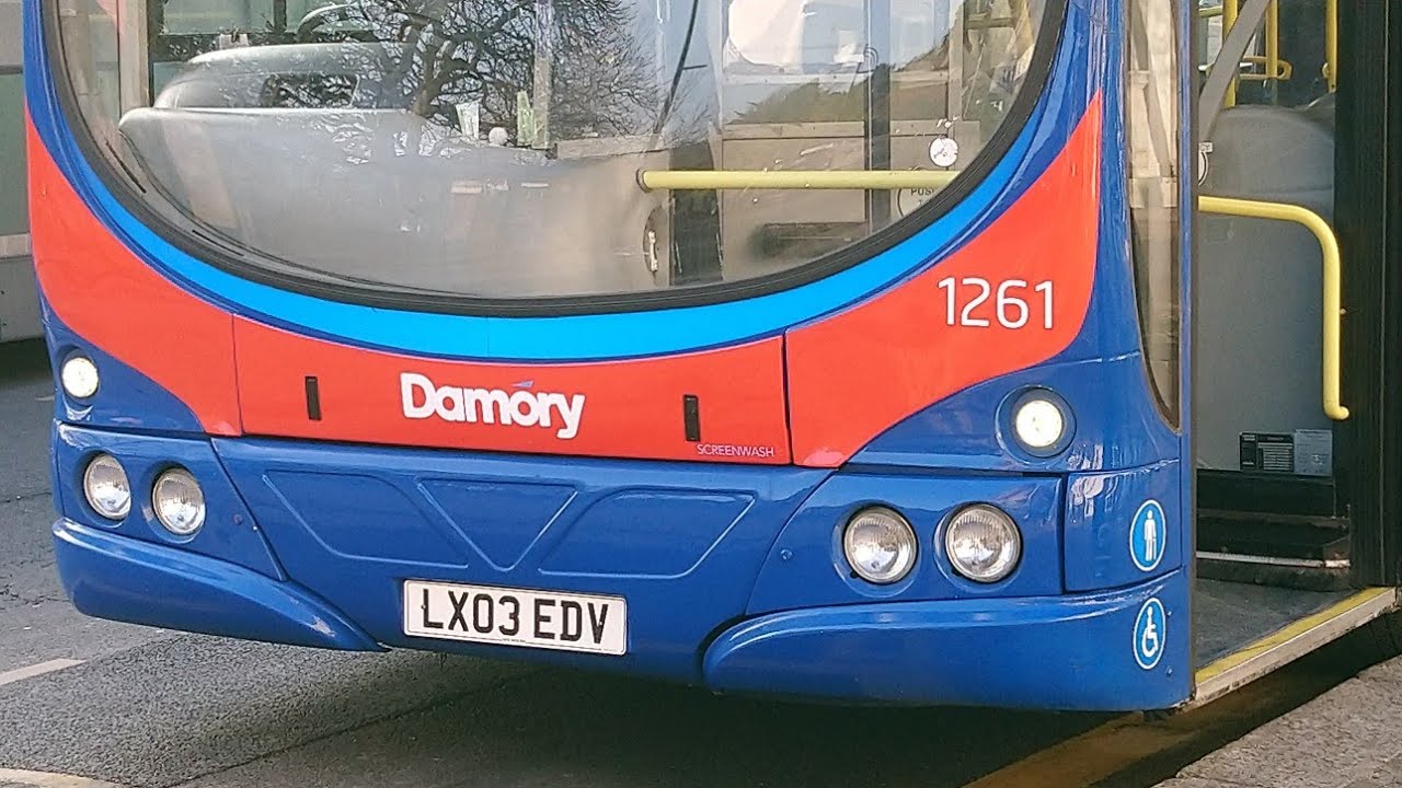 Damory Volvo B7TL Wright Eclipse Gemini 1261 (LX03 EDV) on the 1 to ...