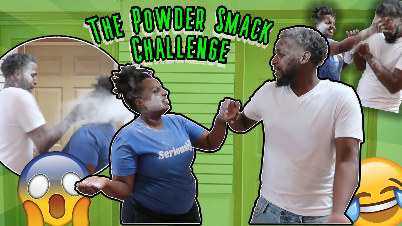 FUNNY Powder Smack Challenge!! - YouTube