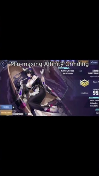 How To Min-max Affinity Grinding | Azur Lane #shorts - YouTube