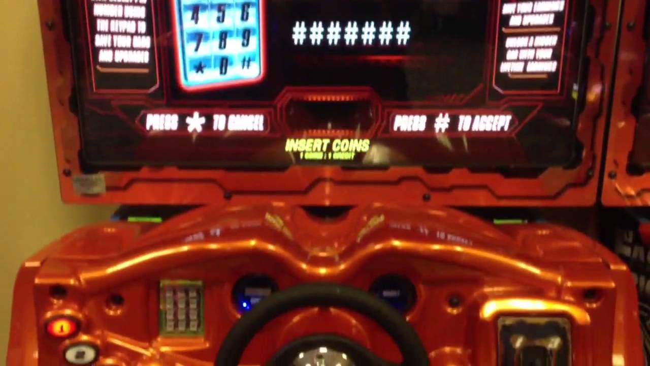 fast & furious super car arcade machine - YouTube