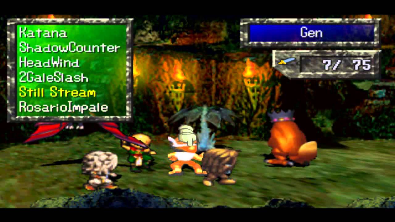 PSX - Saga Frontier - Emelia Walkthrough Part 15: Gnomes and their gold ...
