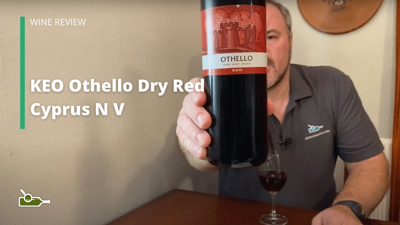 Wine Review: KEO Othello Dry Red Cyprus NV - YouTube