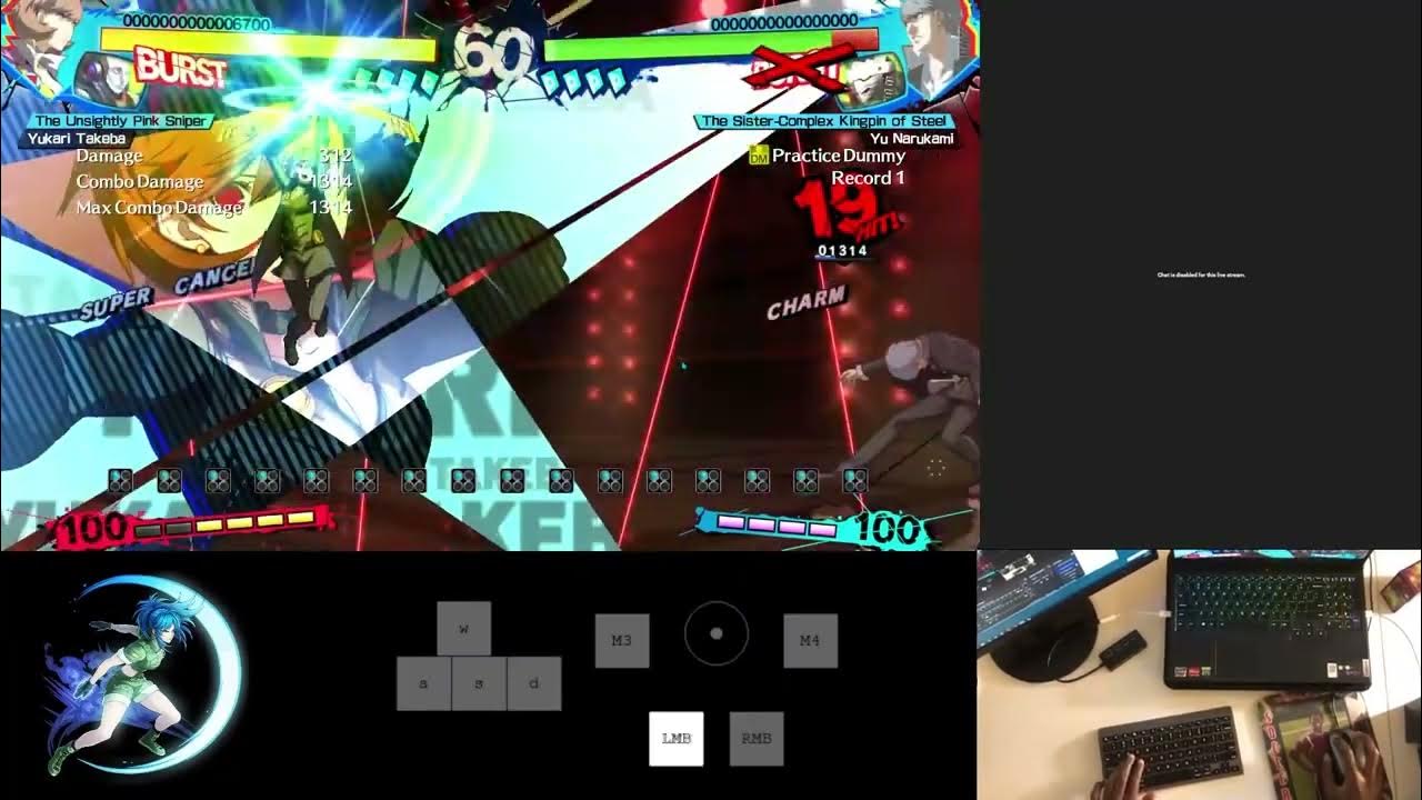 Fighting games with keyboard and mouse are easy - YouTube