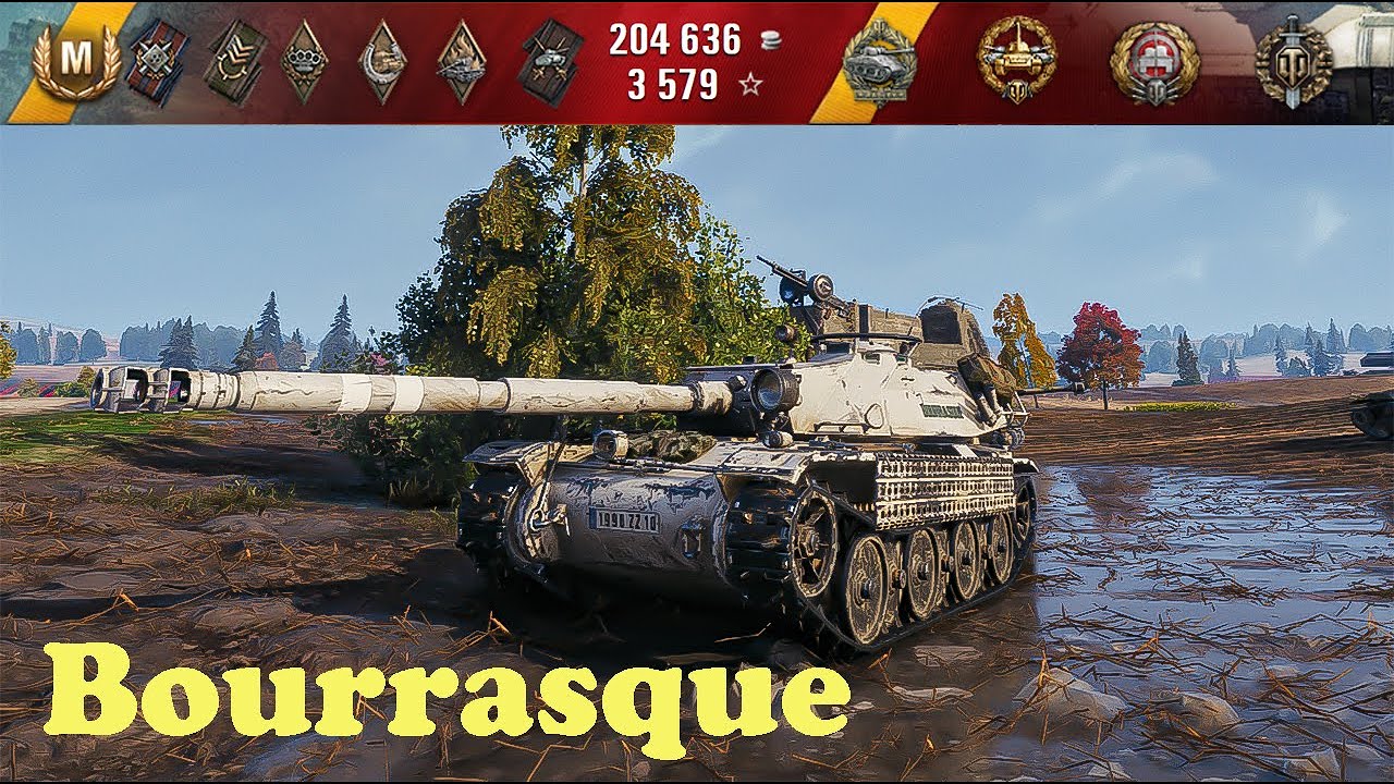 Bat.-Châtillon Bourrasque - World of Tanks UZ Gaming - YouTube