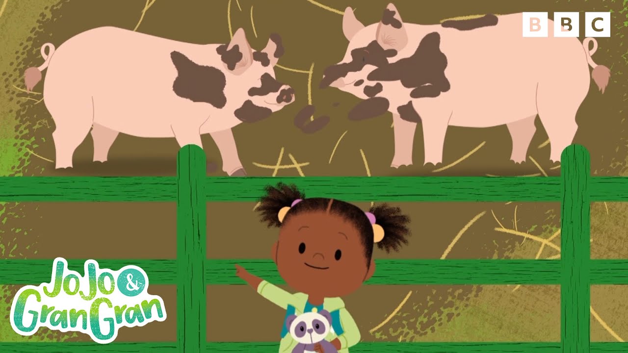 Let's Find The Farm Animals | It's Time to Visit the Farm | JoJo and ...