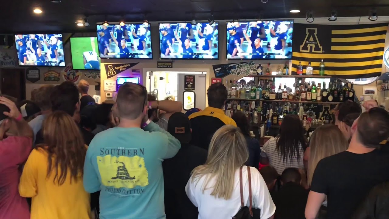 App State vs. Penn State game viewing party - YouTube