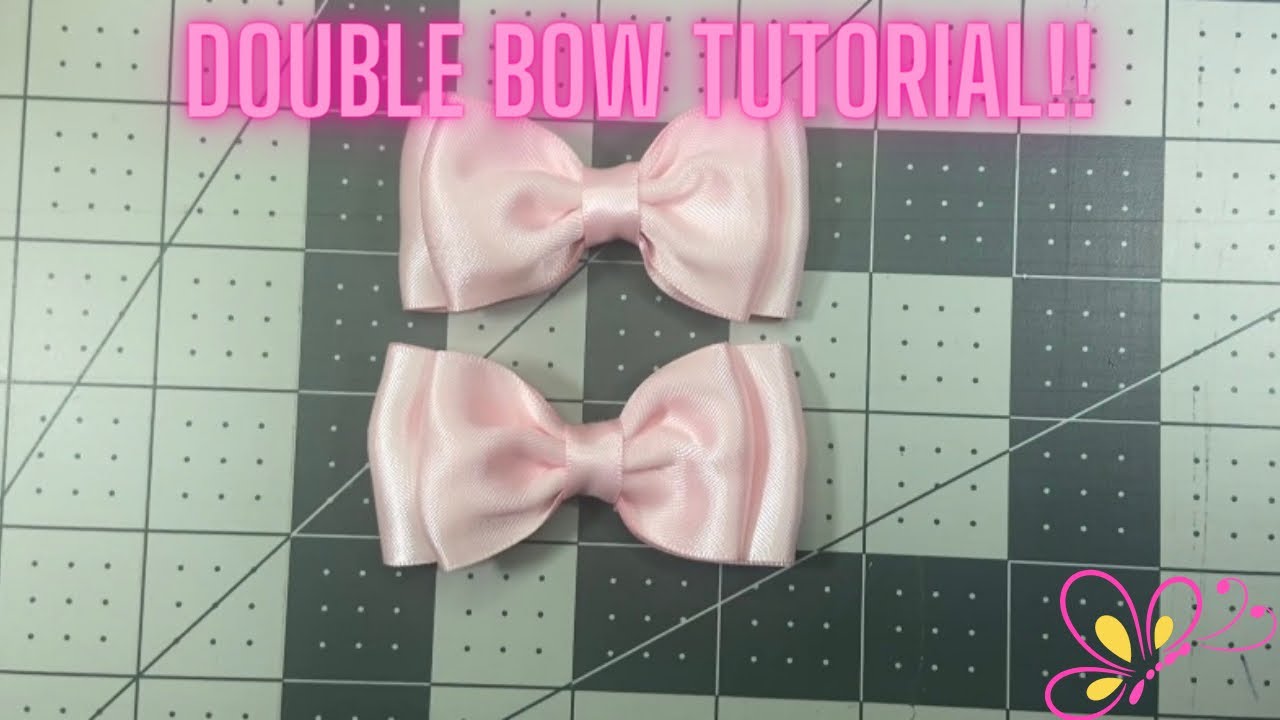 Double Bow Tutorial!! - YouTube