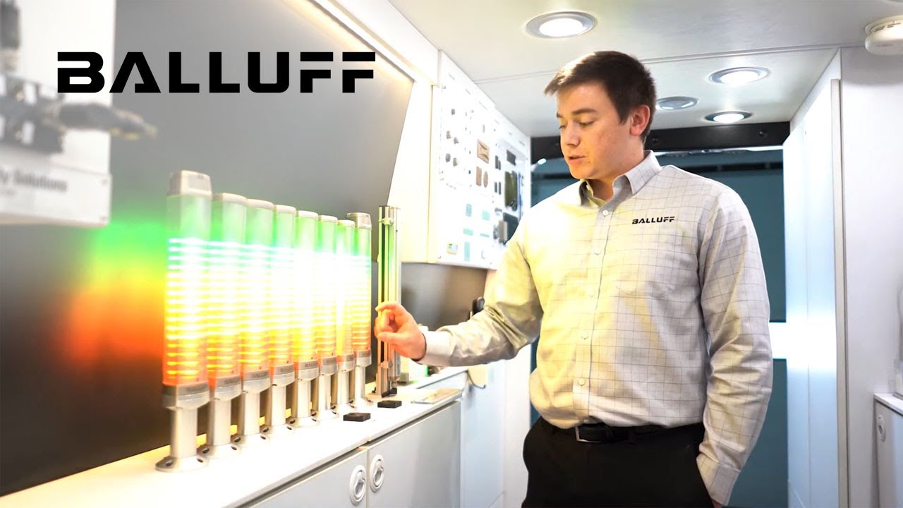 Balluff Demo Van: SmartLights - YouTube