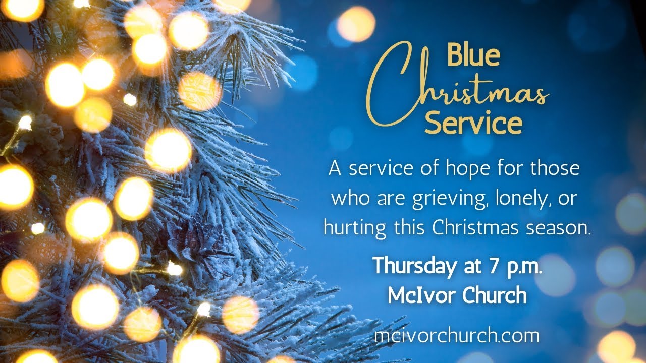 December 21, 2023 - Blue Christmas Service - YouTube