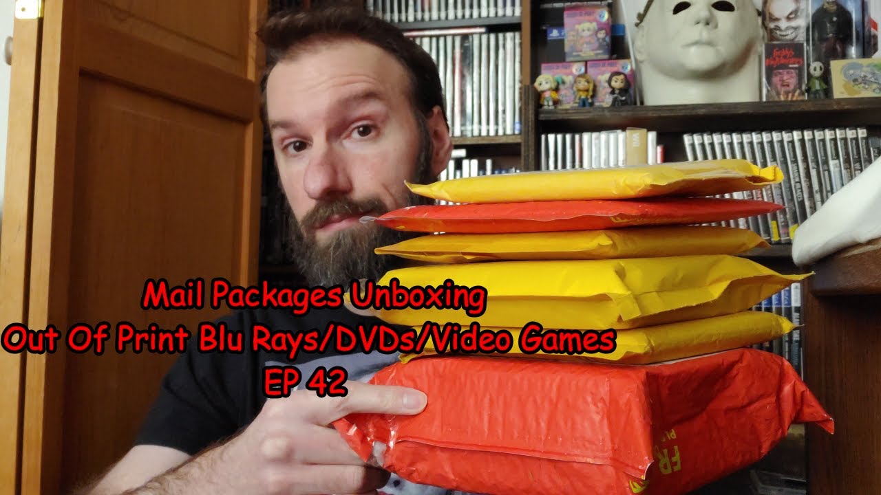 Mail Packages Unboxing Out Of Print Blu Rays DVDs Video Games Episode ...