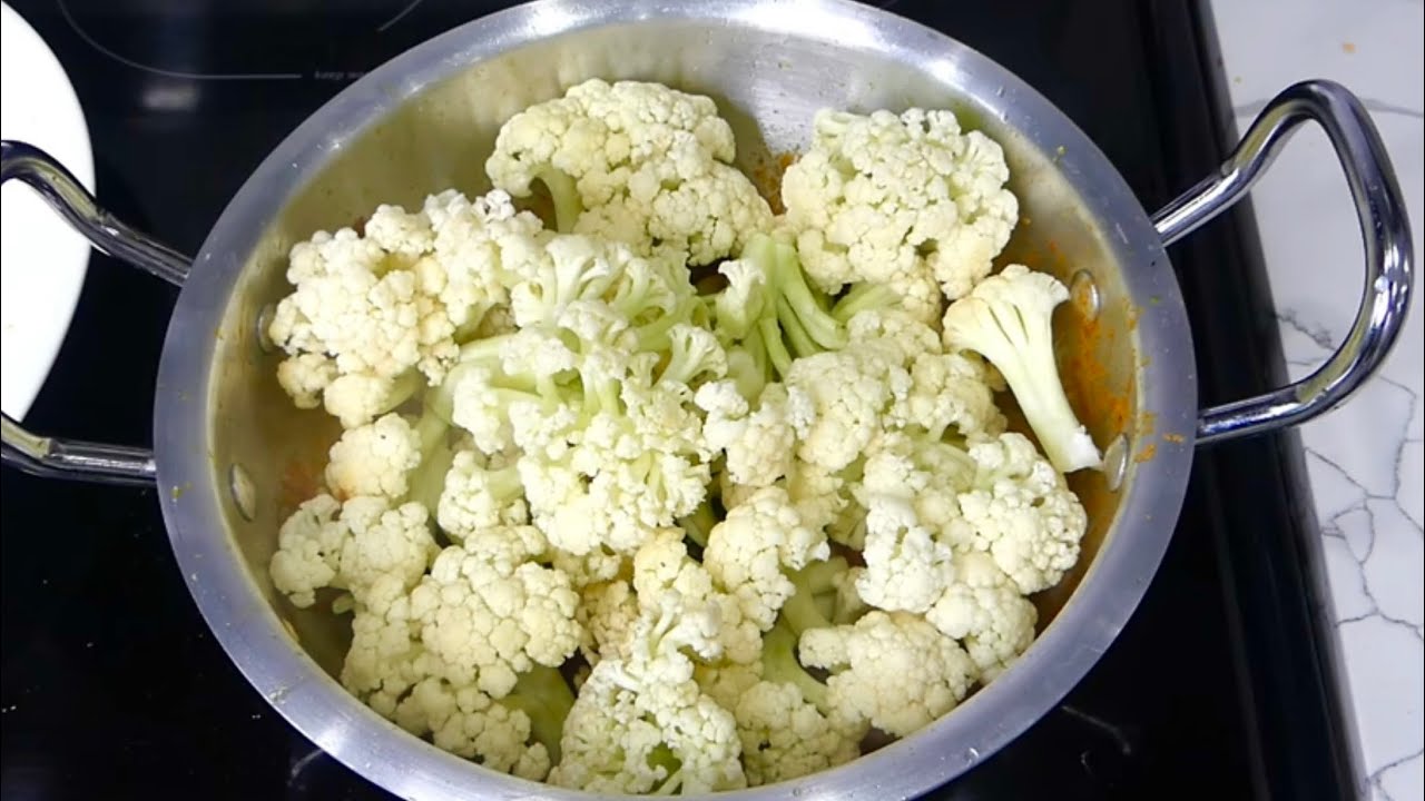 Afghani Cauliflower Recipe ( Gulpi )طرزتهیه قورمه گلپی - YouTube
