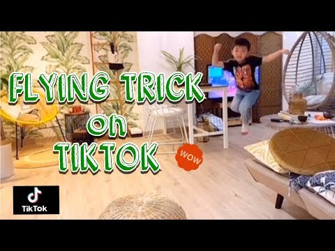 FLYING TRICK ON TIKTOK TUTORIAL using INSHOT❤️