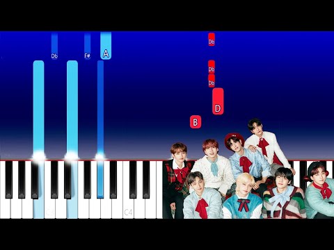 Stray Kids - Holiday (Piano Tutorial)