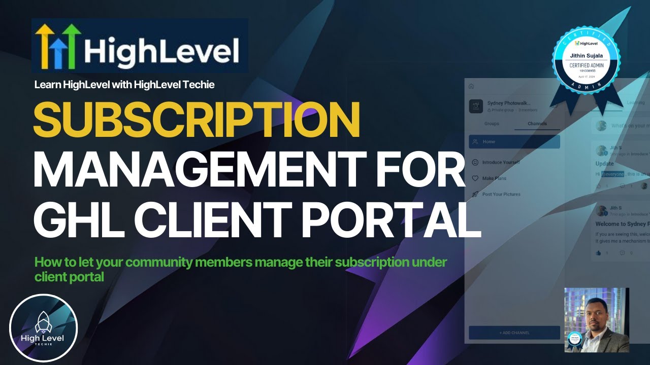 How to use subscription management for your HighLevel Community Client ...