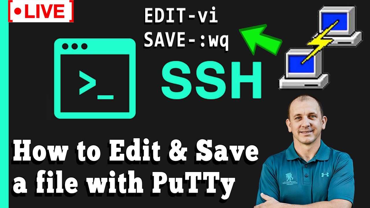 LIVE How To Edit And Save A File In PuTTy YouTube live-how-to-edit-and-save-a-file-in-putty-youtube