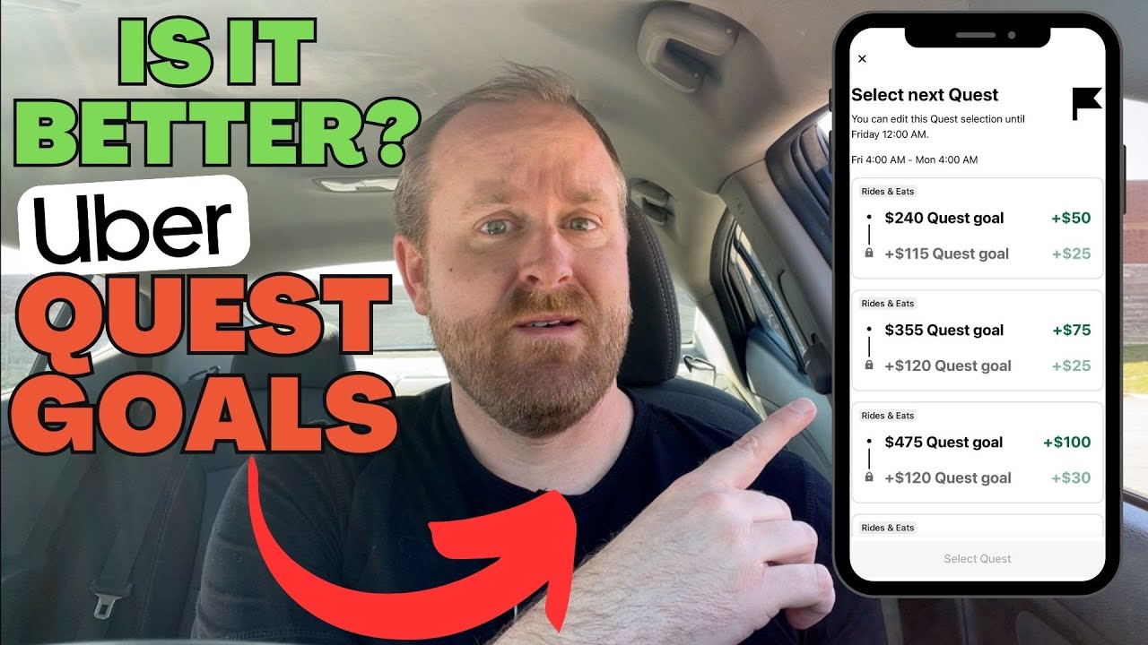 Uber Quest Goals: IS IT BETTER? - YouTube