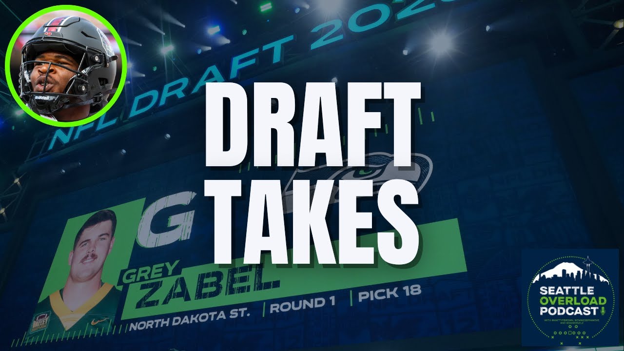 Seahawks Draft Review, Schedule Reaction, and 2025 Odds - YouTube