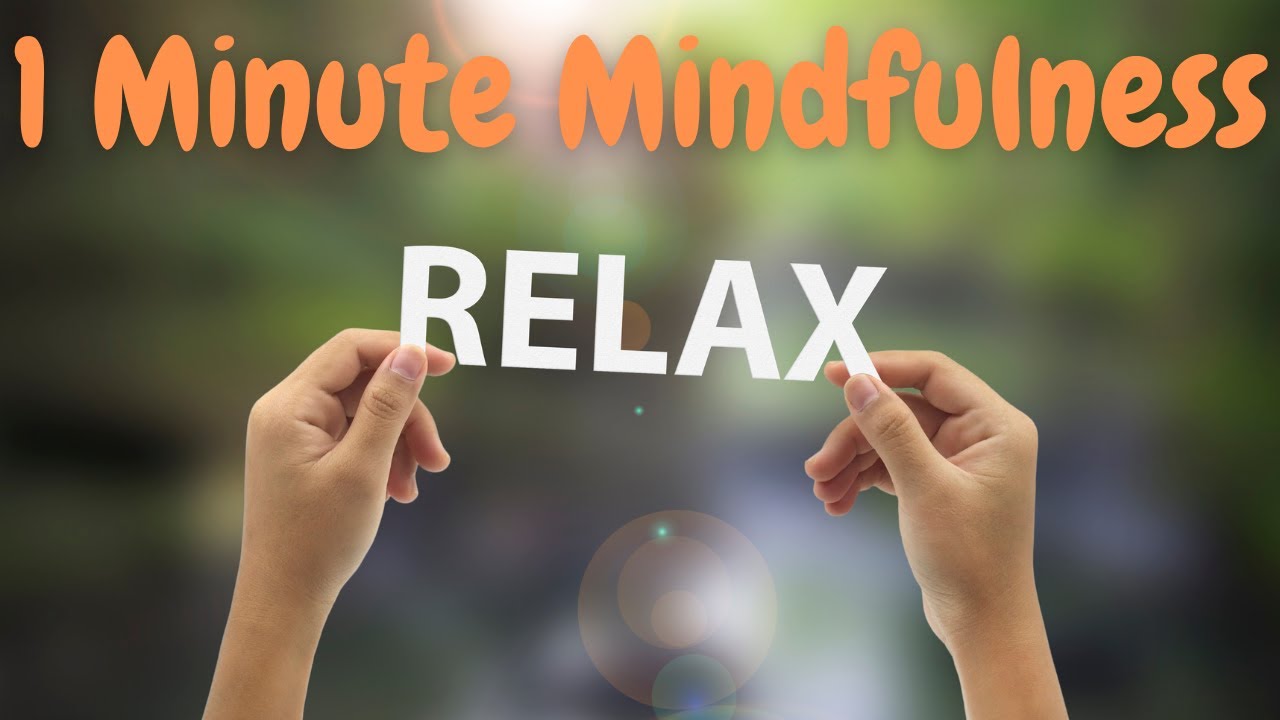 1 minute Mindfulness | Take a Break | Autumnal Theme🍵 #meditation # ...