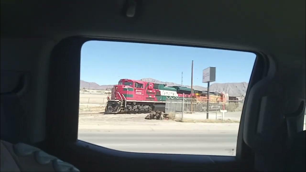 FXE SD70ACe 4026 Leads Manifest In El Paso Texas 3-10-2023 - YouTube