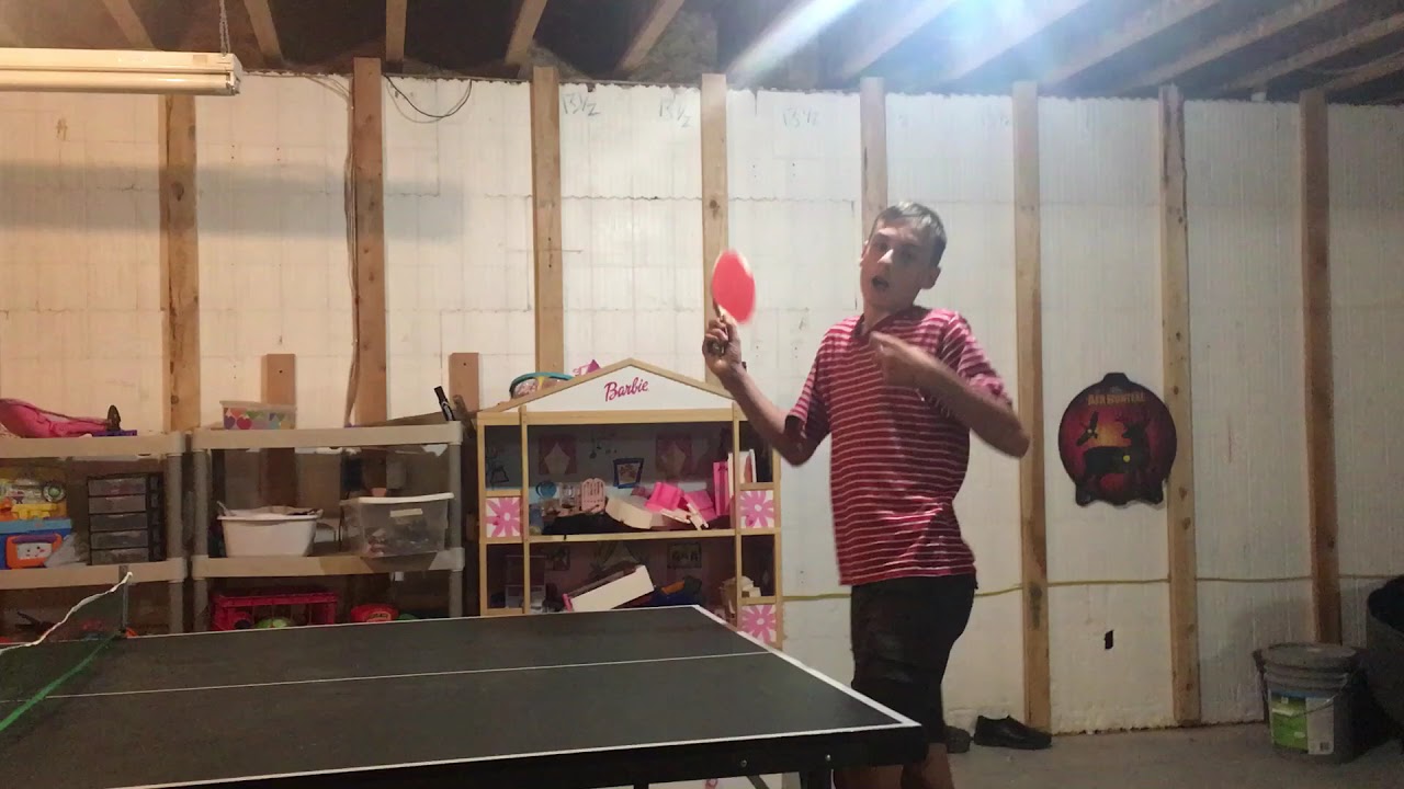 Round 1 of Ping Pong game, And Failed - YouTube