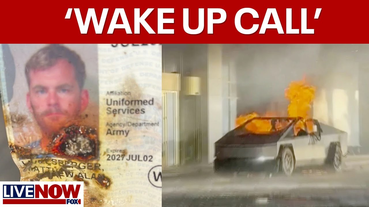 Cybertruck Blast: Possible motive revealed in suspect letters | LiveNOW ...